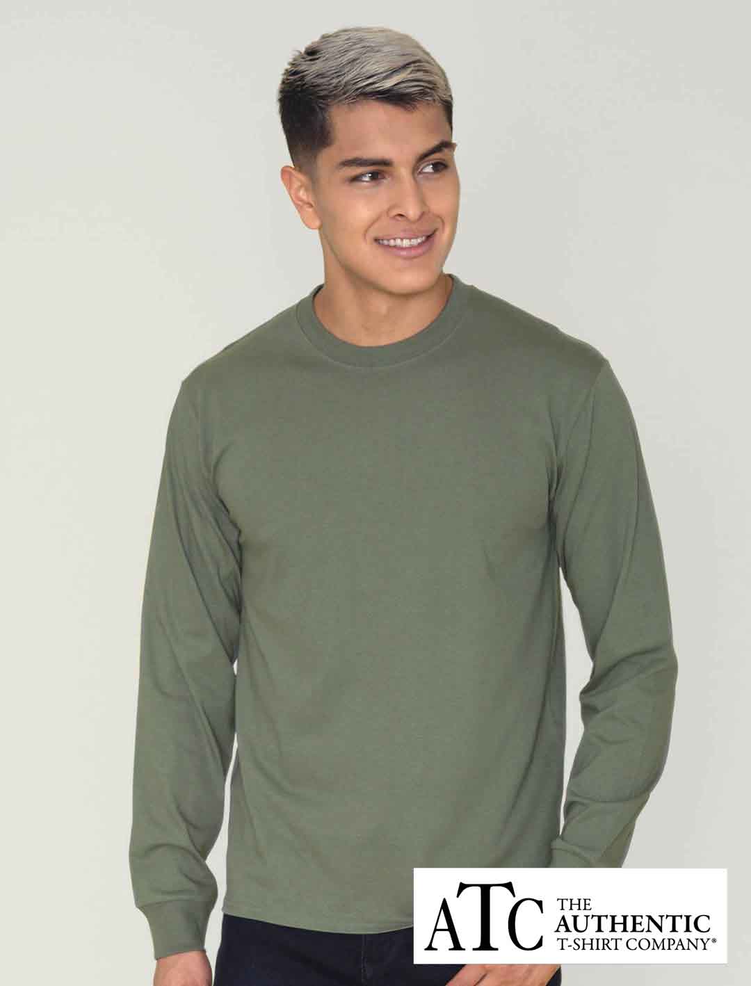 Get ATC Everyday Cotton Long Sleeve #ATC1015 Custom Printed or ...
